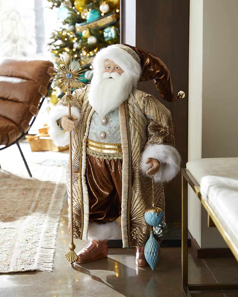 Neiman Marcus 36" Art Deco Santa | Neiman Marcus