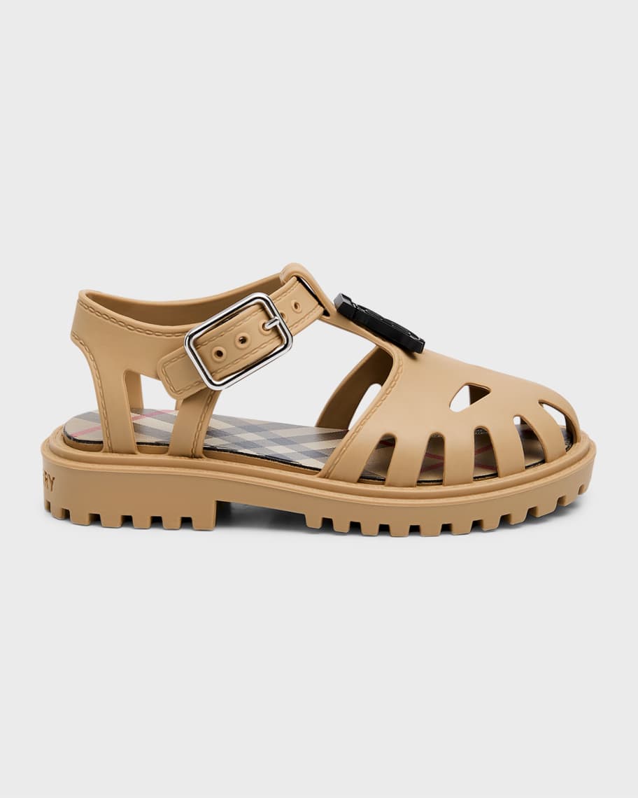 Burberry Girl's Jenna Jelly Sandals, Baby/Toddler | Neiman Marcus