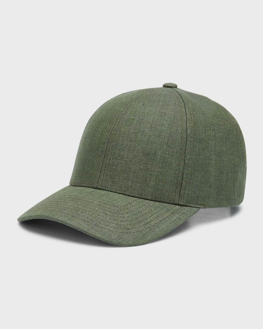 Varsity Headwear Men's 6-Panel Linen Baseball Hat | Neiman Marcus