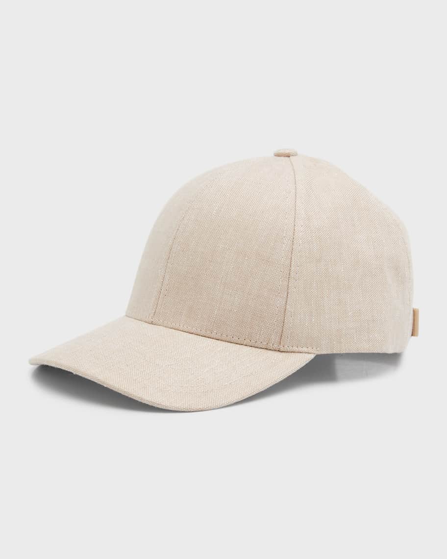 Varsity Headwear Men's Hampton Linen Baseball Hat | Neiman Marcus