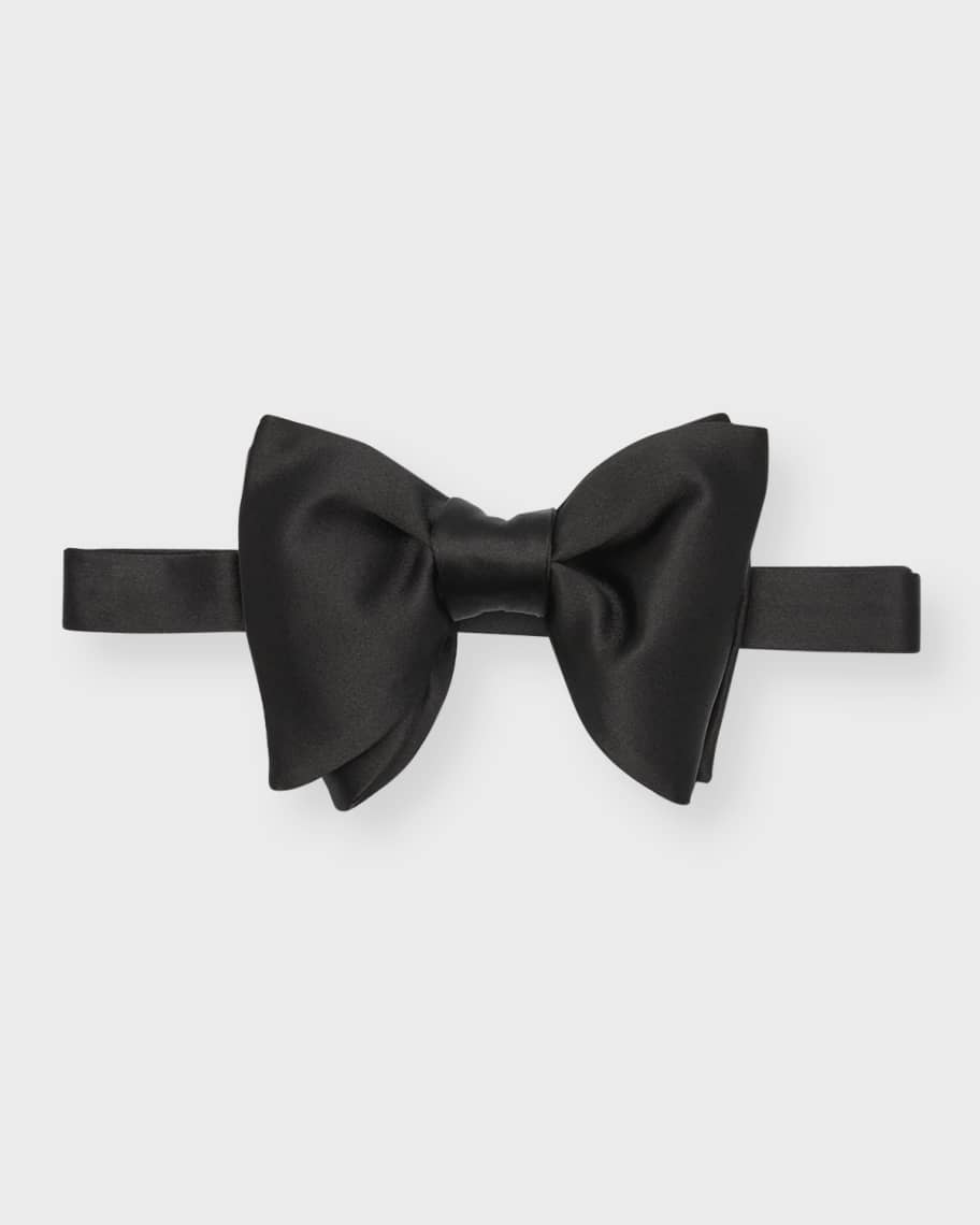TOM FORD Men's Large Silk Bow Tie | Neiman Marcus