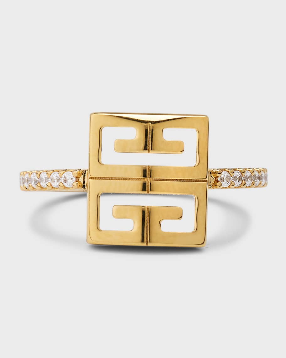 Givenchy 4G Ring with Crystals | Neiman Marcus
