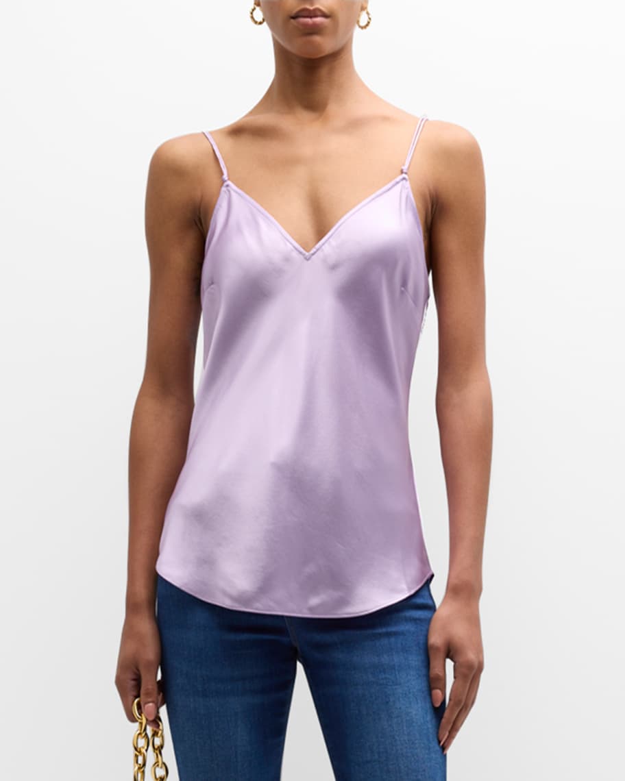 FRAME V-Neck Cami Top | Neiman Marcus