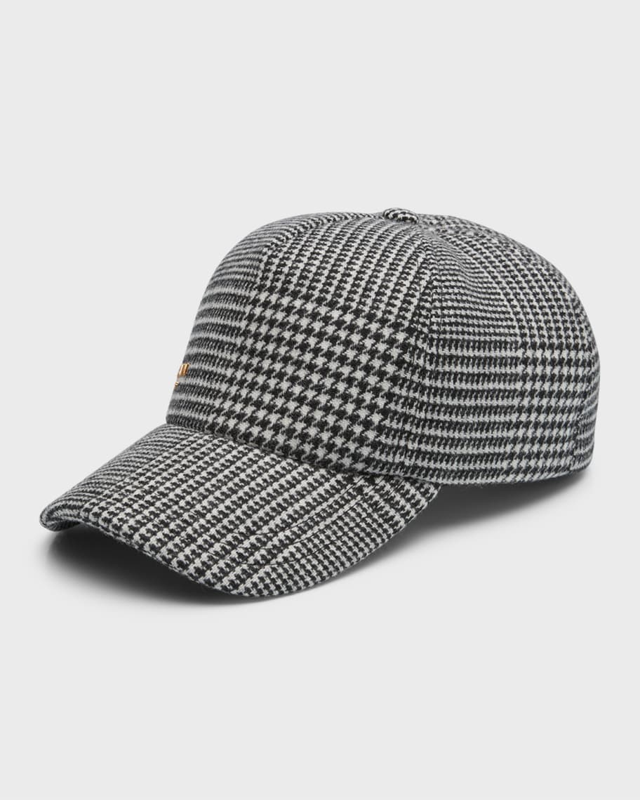 Balmain Prince De Galle Cashmere-Wool Baseball Cap | Neiman Marcus
