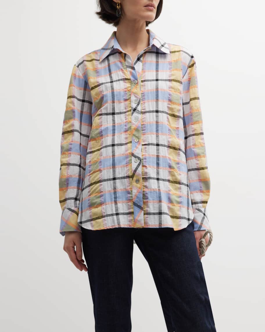 Finley Casey Plaid Button-Down Shirt | Neiman Marcus