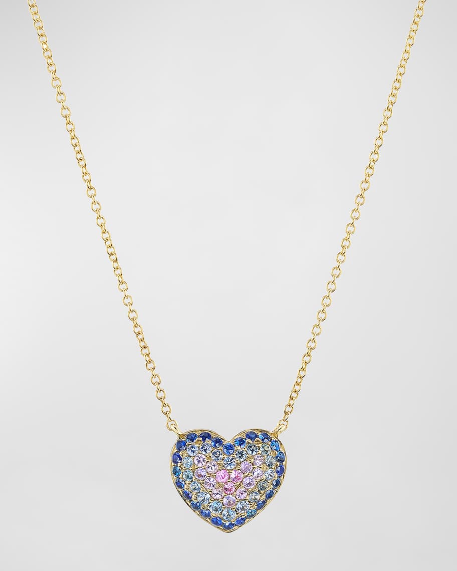 Emily P. Wheeler Lucy Necklace in 18K Yellow Gold and Sapphires ...