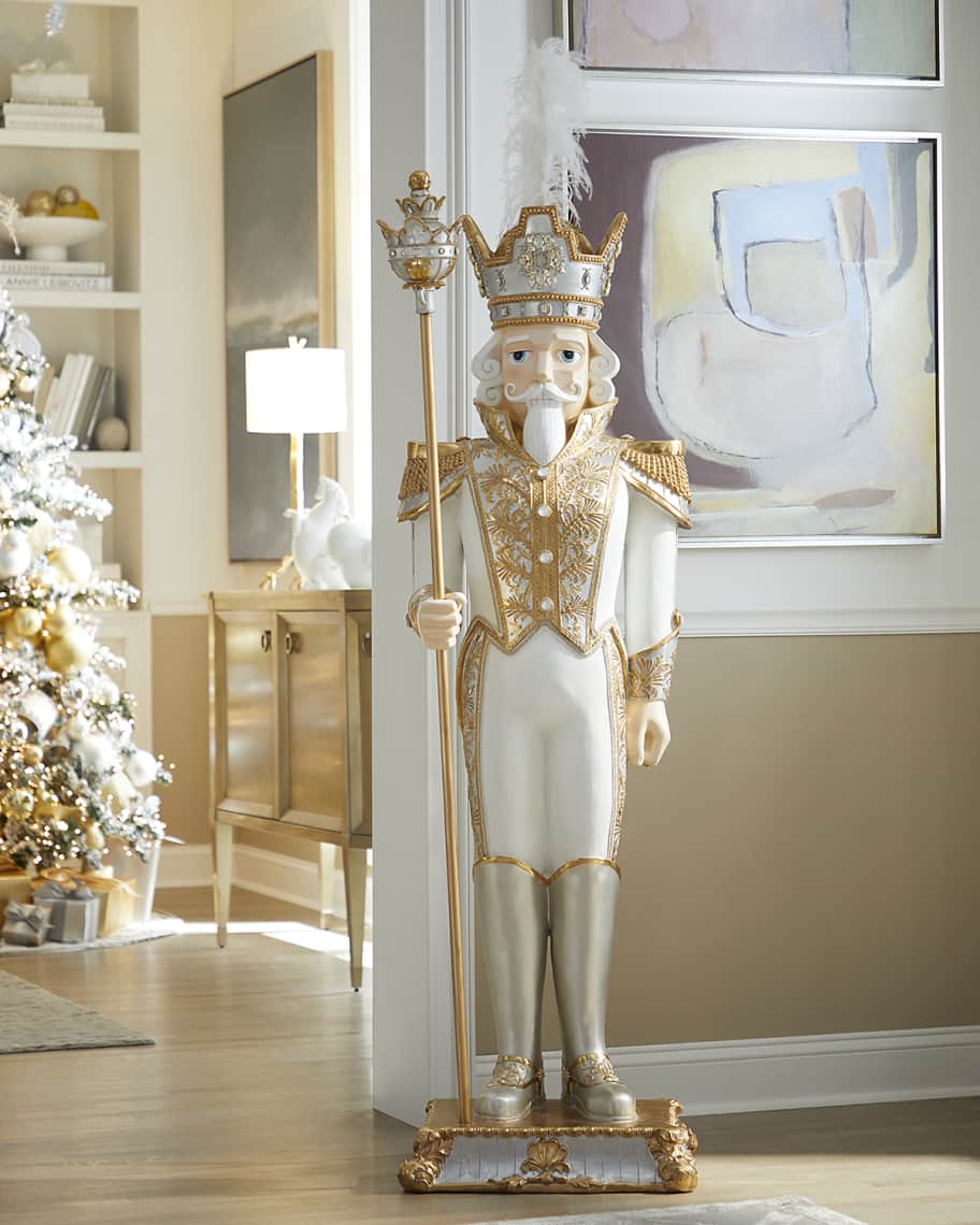 Mark Roberts Christmas Tall Nutcracker, 70" | Neiman Marcus