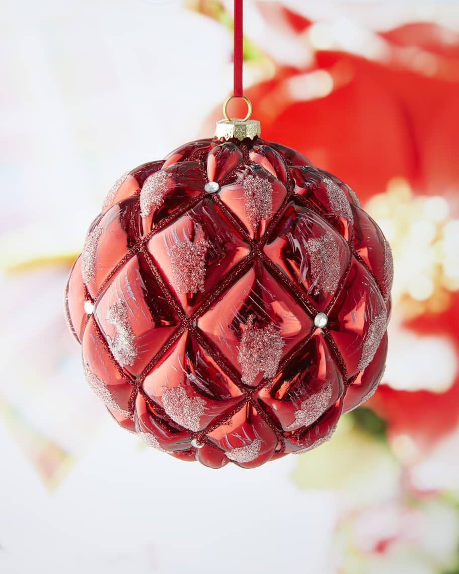 Jim Marvin Raspberry Christmas Ornament | Neiman Marcus
