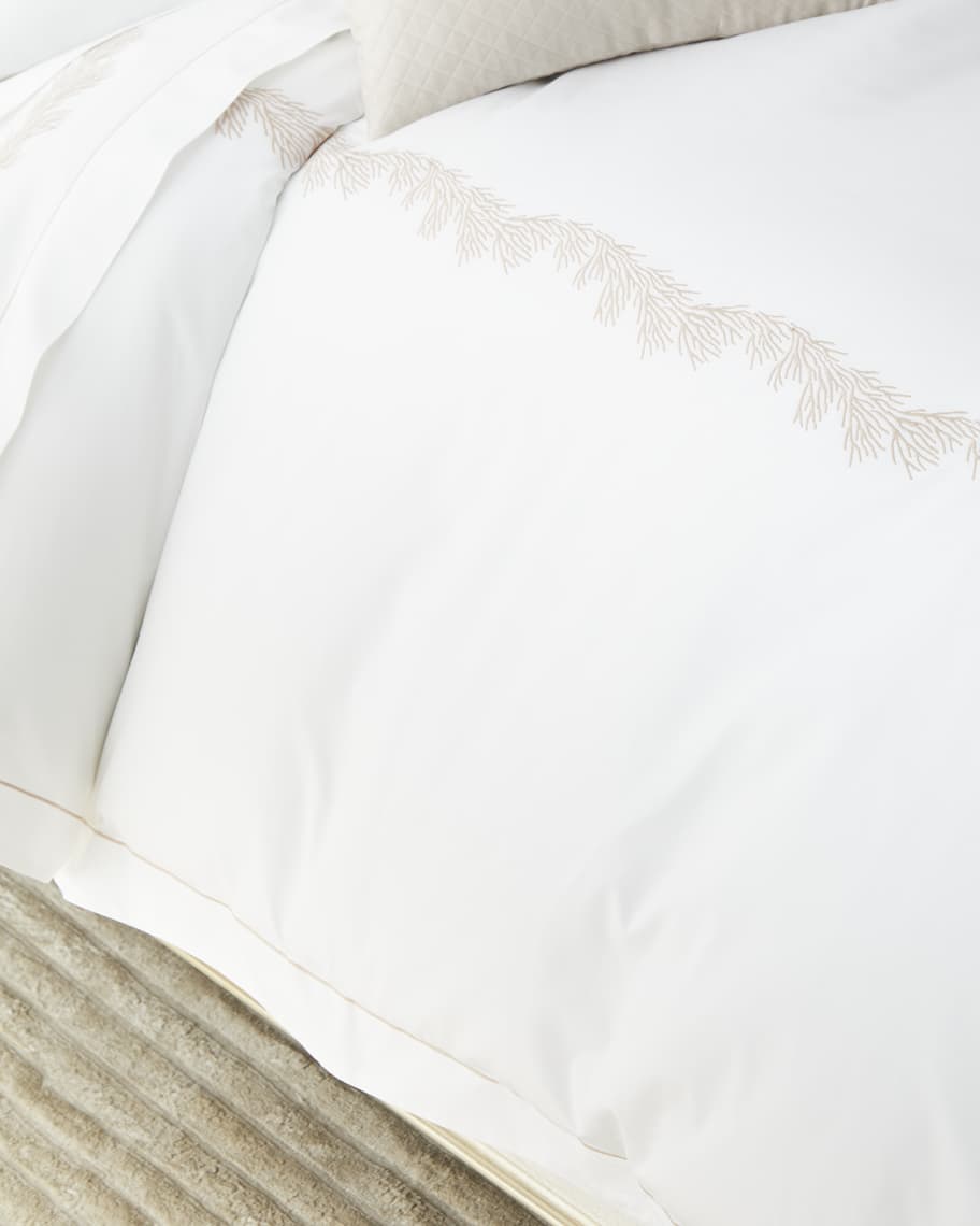 Matouk Atoll Duvet Cover, King | Neiman Marcus