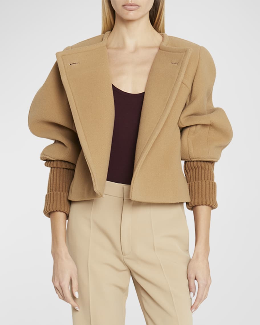 Chloe Iconic Soft Wool Short Jacket | Neiman Marcus