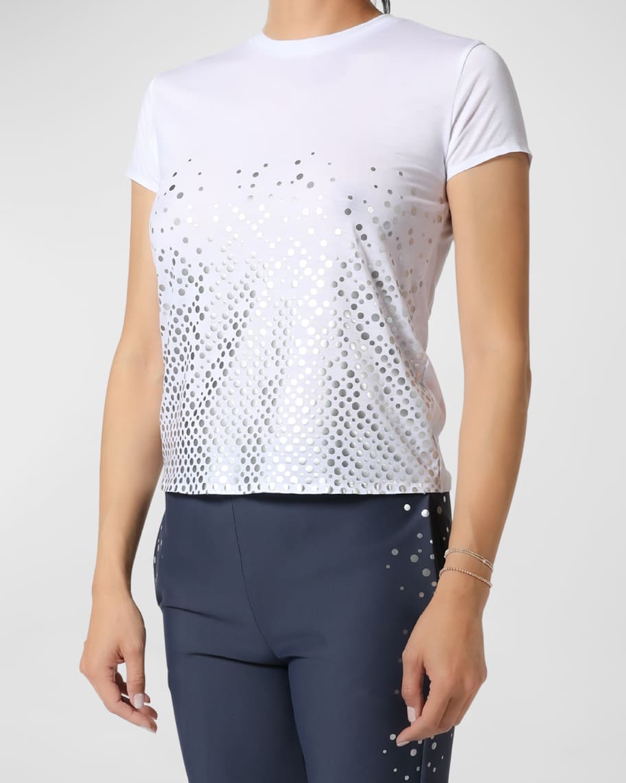 Ultracor Party Glitz Miram Short-Sleeve Tee Lite | Neiman Marcus
