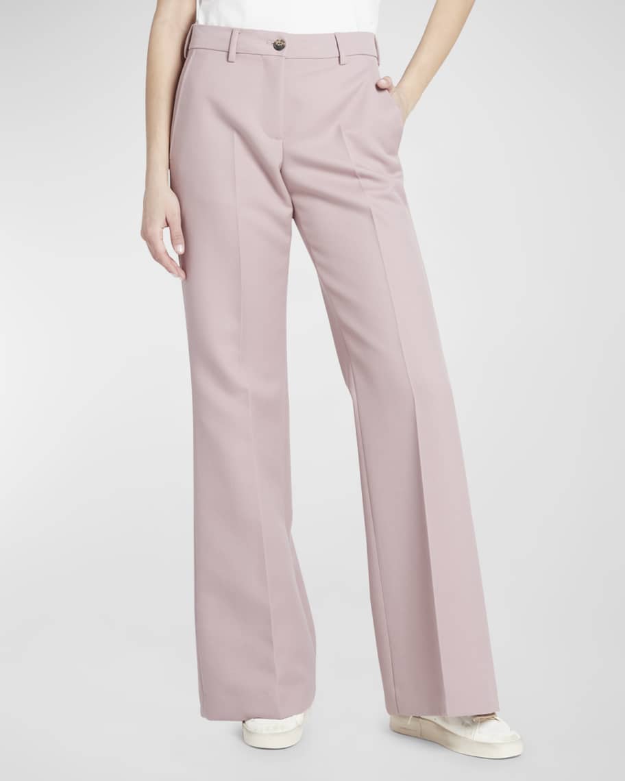 Golden Goose Flared Wool Pants | Neiman Marcus