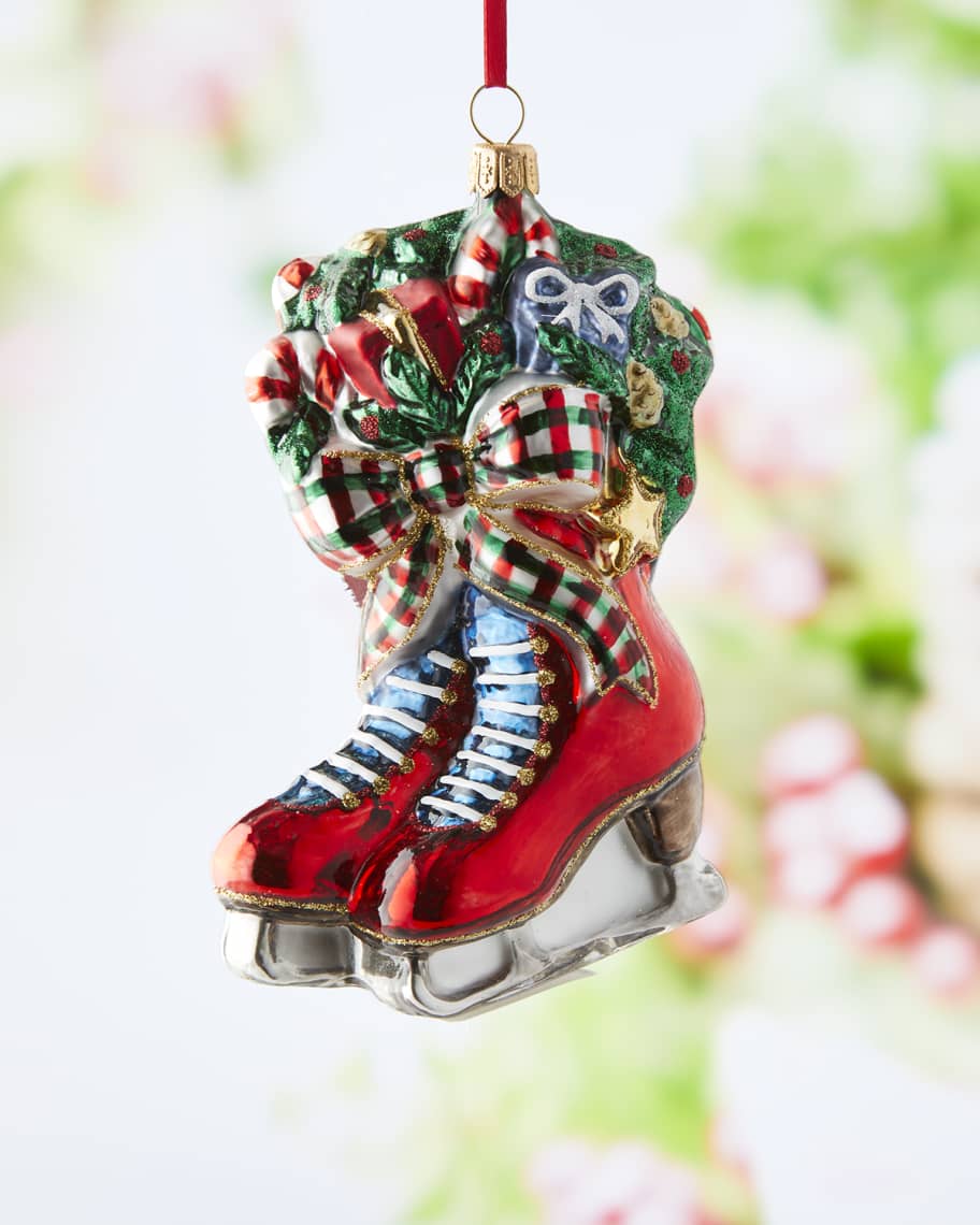 Neiman Marcus Ice Skates Christmas Ornament | Neiman Marcus