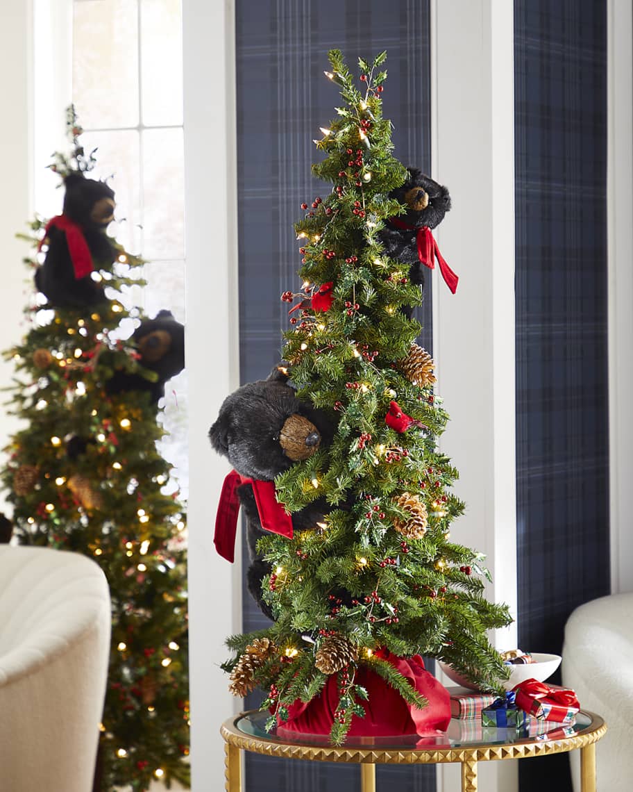 Ditz Designs Glorious Holiday Black Bear Play Tree | Neiman Marcus