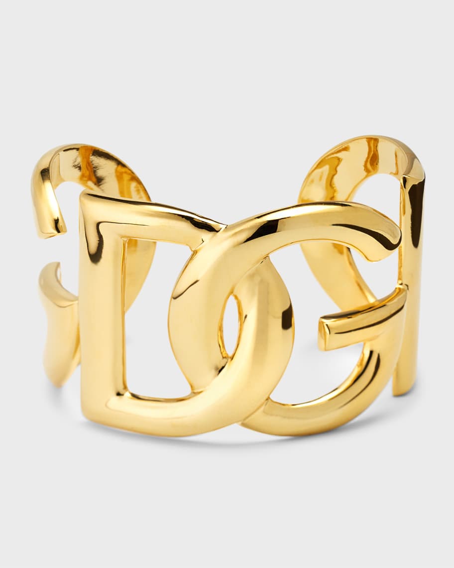 Dolce&Gabbana Logo Cuff Bracelet | Neiman Marcus