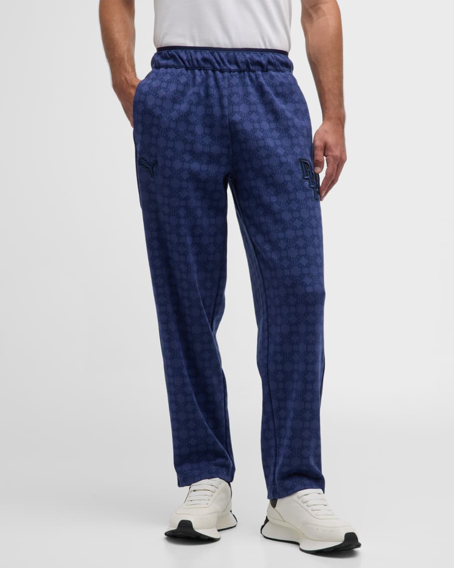 Puma x Dapper Dan Men's Monogram Pants | Neiman Marcus