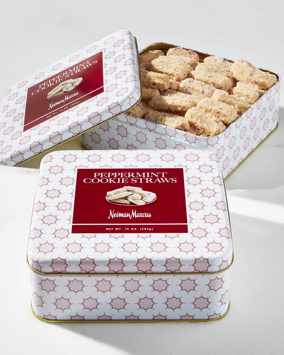 Neiman Marcus Peppermint Cookie Straws, 2 Pack | Neiman Marcus