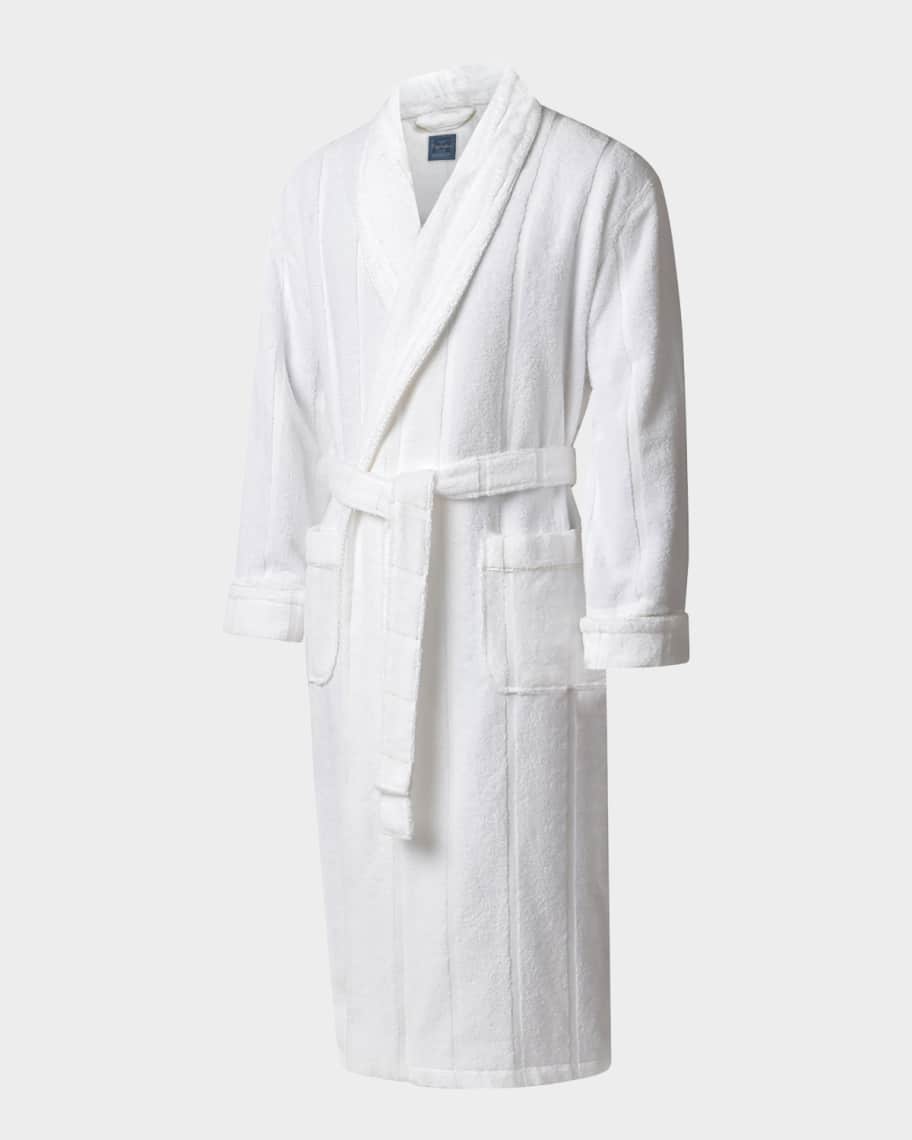 Majestic International Men's Ultra Lux Jacquard Shawl Robe | Neiman Marcus