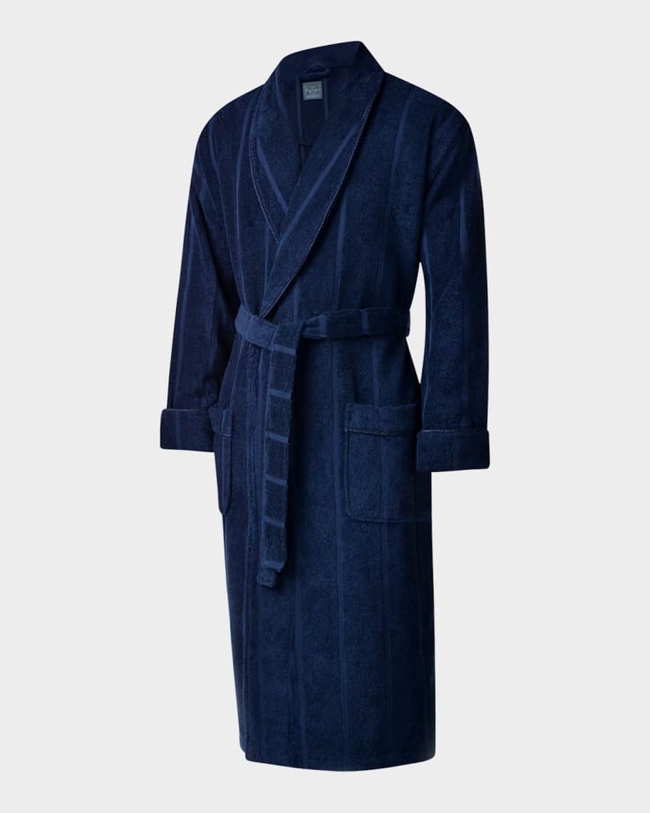 Majestic International Men's Ultra Lux Jacquard Shawl Robe | Neiman Marcus