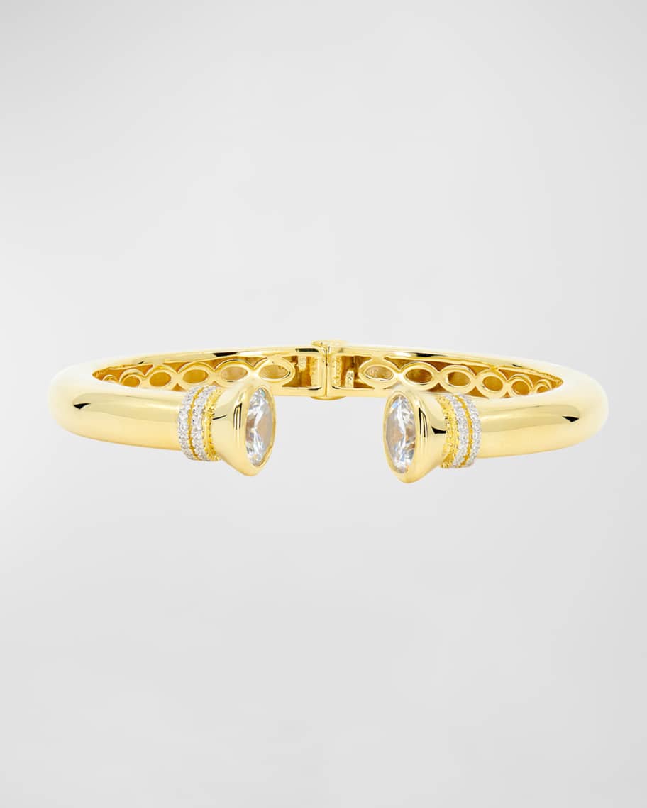 Freida Rothman Sparkling Reflections Cubic Zirconia Cuff | Neiman Marcus