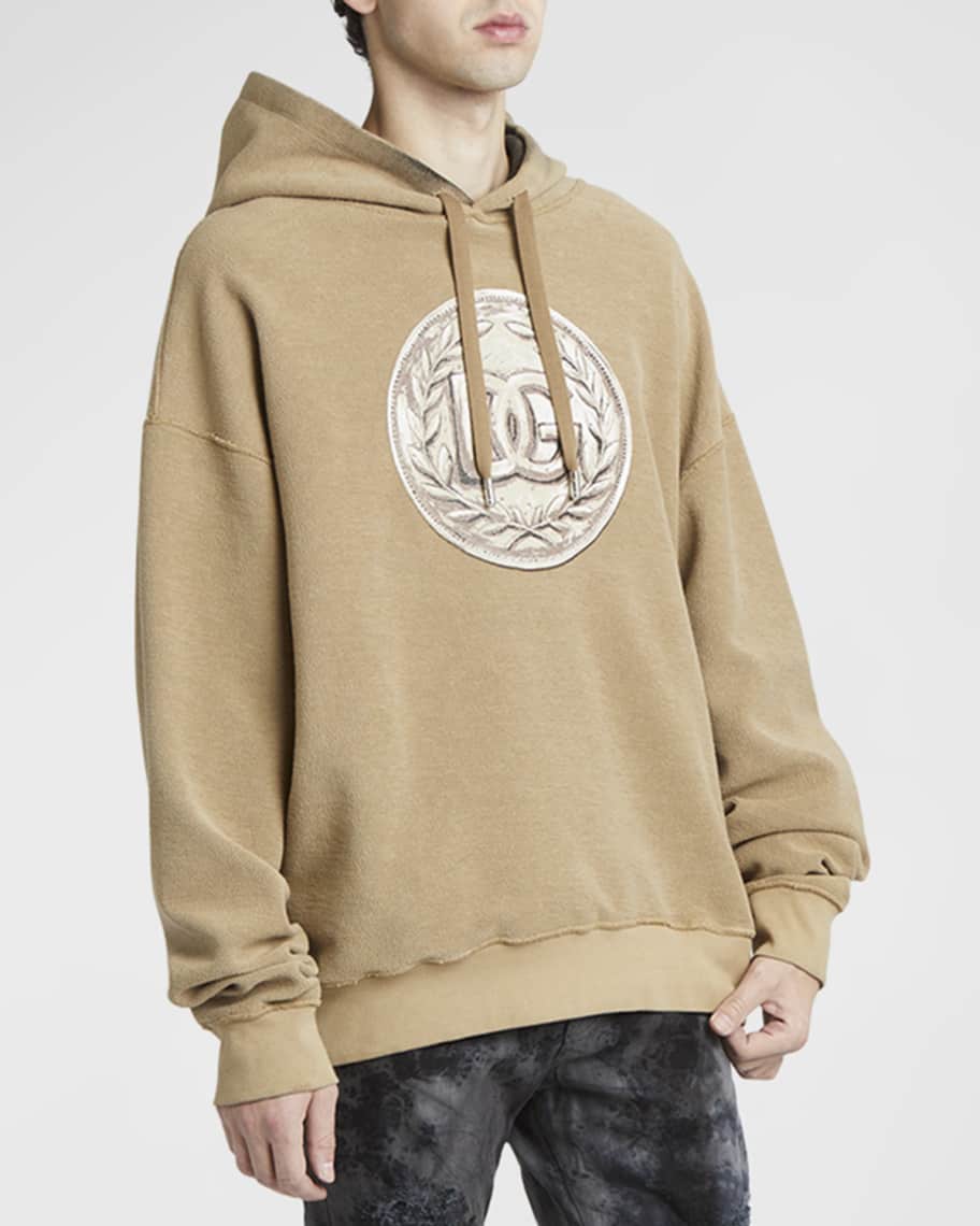 Dolce&Gabbana Men's Roma DG Coin Hoodie | Neiman Marcus