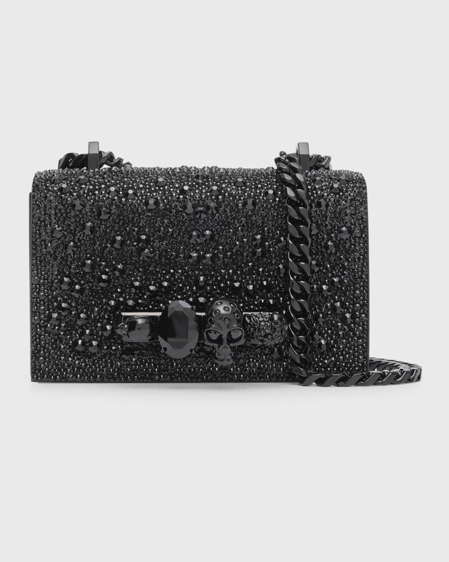 McQueen Mini Skull Jewel Chain Shoulder Bag | Neiman Marcus