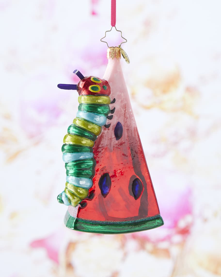 Christopher Radko Caterpillar Cravings Christmas Ornament | Neiman Marcus