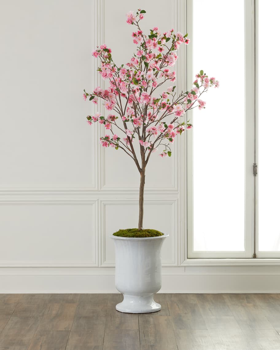 John-Richard Collection Pink Flowering Cherry Blossom Tree | Neiman Marcus