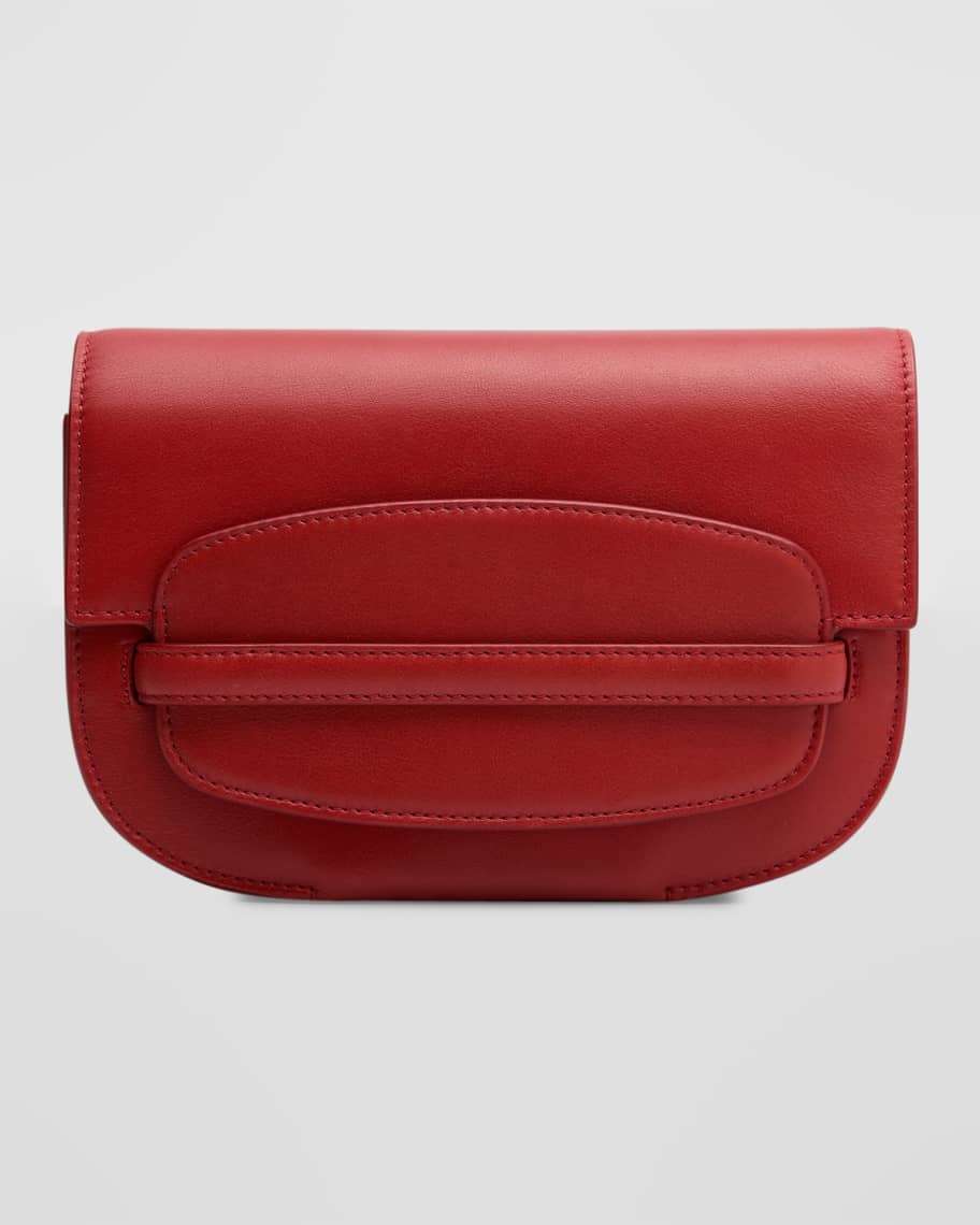 Savette Sport Convertible Leather Clutch Bag | Neiman Marcus
