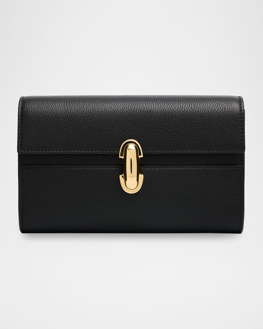 Savette Symmetry 19 Leather Top-Handle Bag | Neiman Marcus