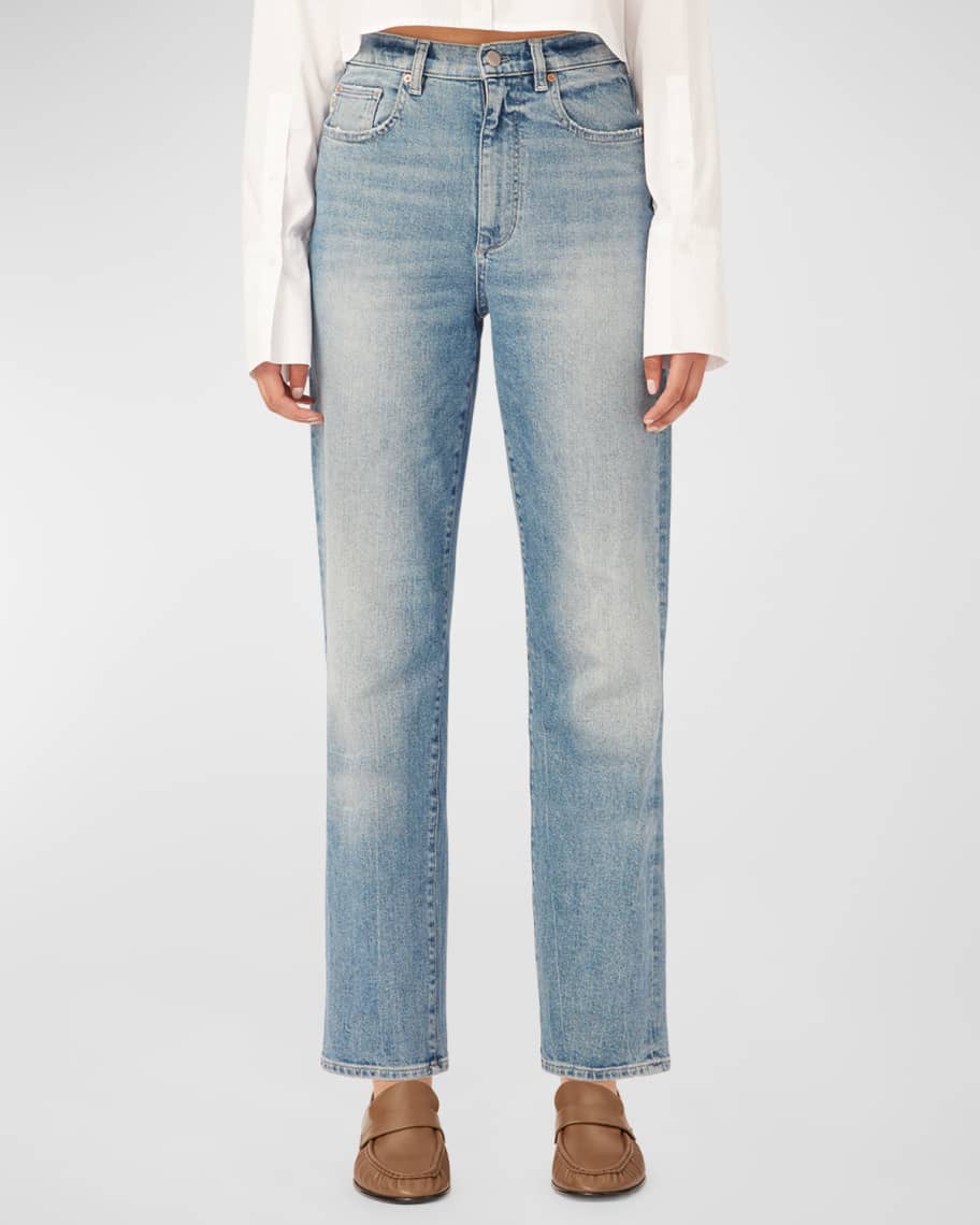DL1961 Enora High Rise Cigarette Ankle Jeans | Neiman Marcus