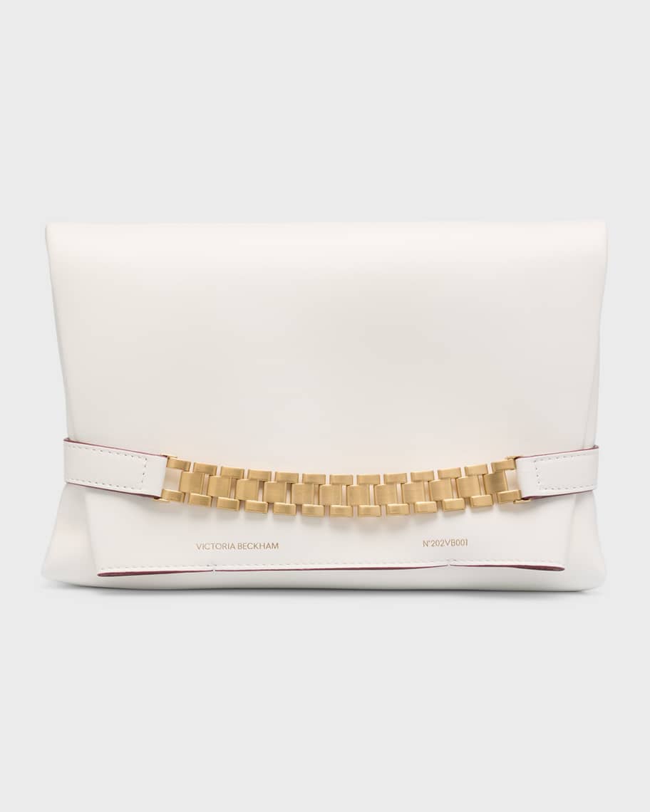 Victoria Beckham Chain Pouch Leather Shoulder Bag | Neiman Marcus