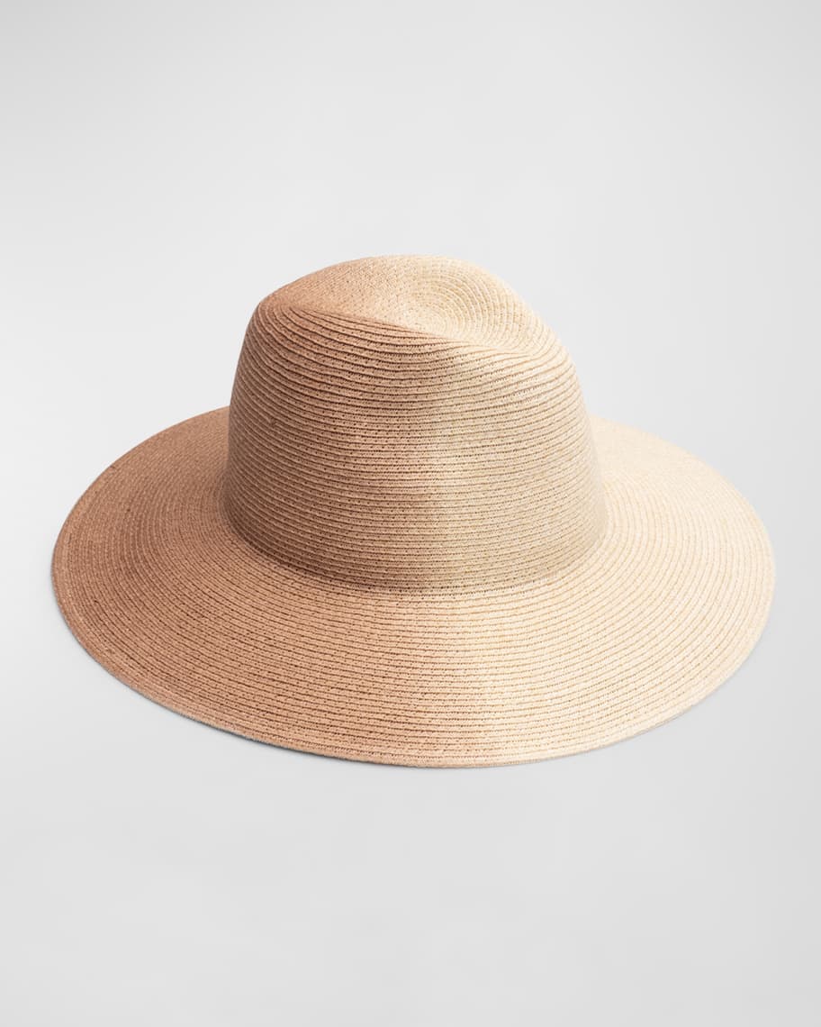 Eugenia Kim Emmanuelle Dip-Dyed Hemp Fedora | Neiman Marcus