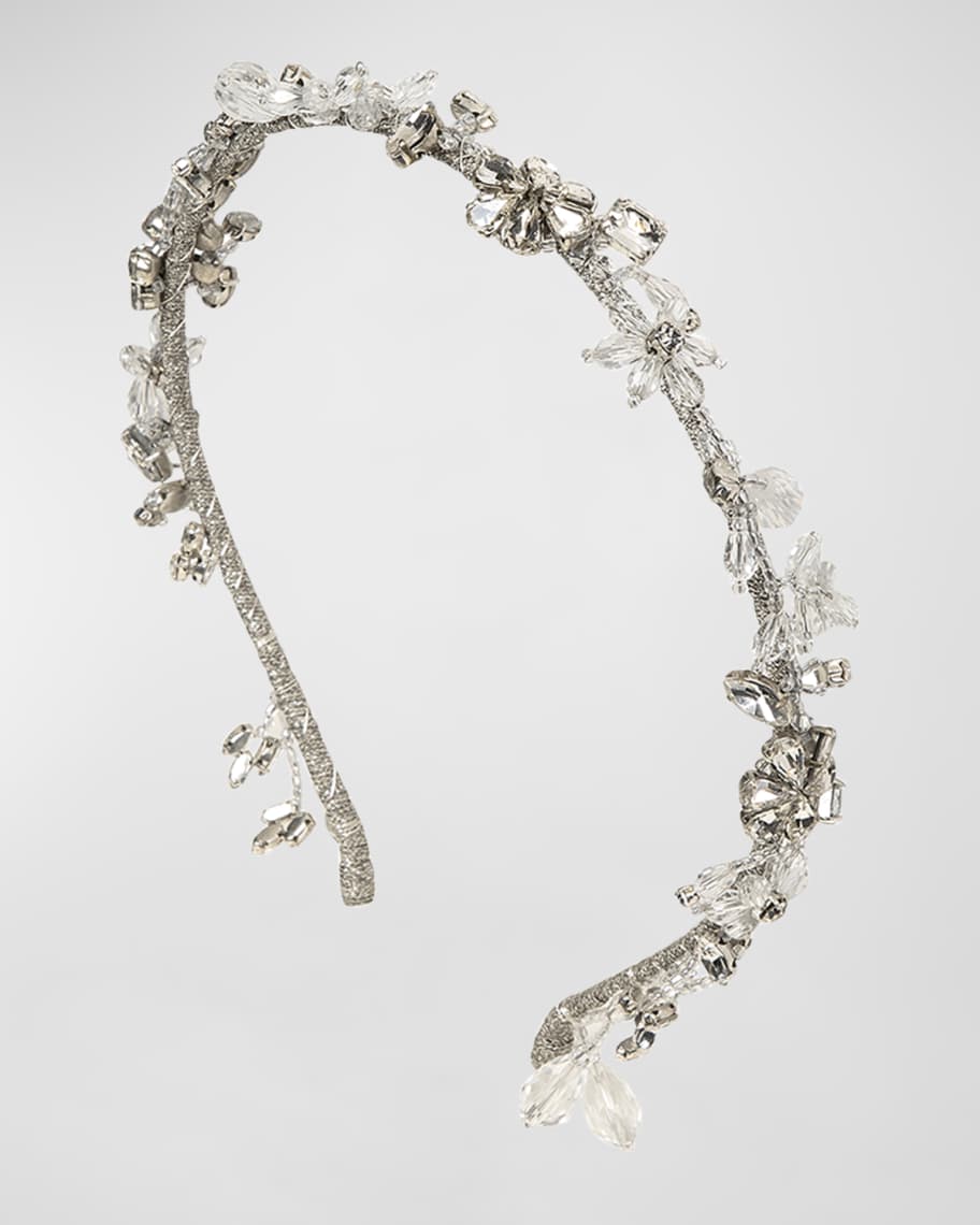 Jennifer Behr Susan Embellished Vine Headband | Neiman Marcus