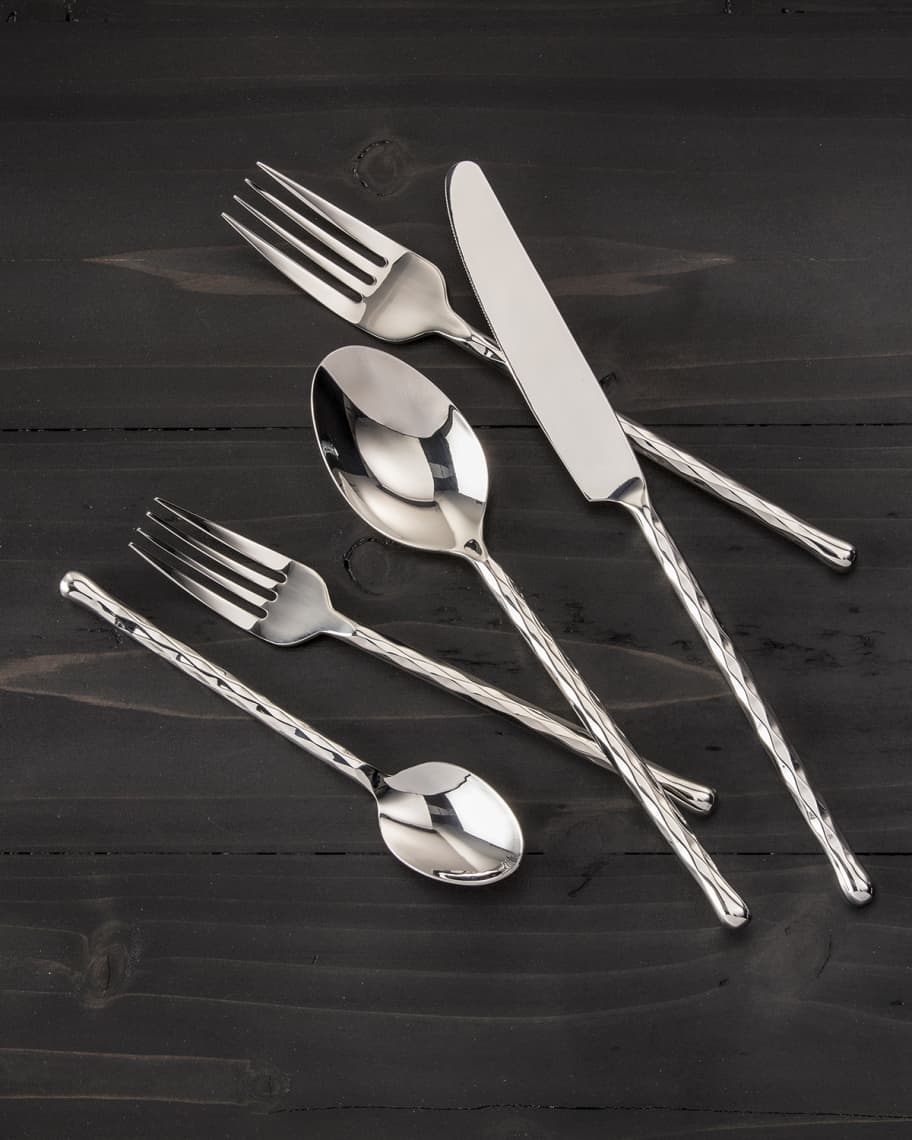 Fortessa Fortessa Spindle 20-Piece Flatware Set | Neiman Marcus