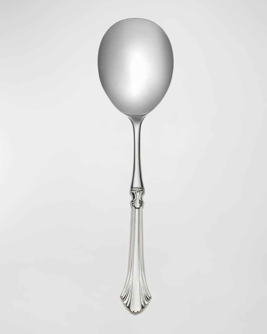 Wallace Silversmiths French Regency Salad Serving Spoon, Hollow Handle ...