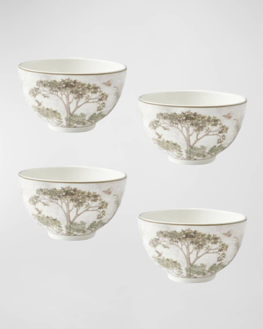 Kit Kemp for Spode Tall Trees Rice Bowls, Set of 4 | Neiman Marcus