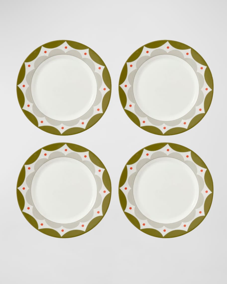 Kit Kemp for Spode Geo Dinner Plates, Set of 4 | Neiman Marcus