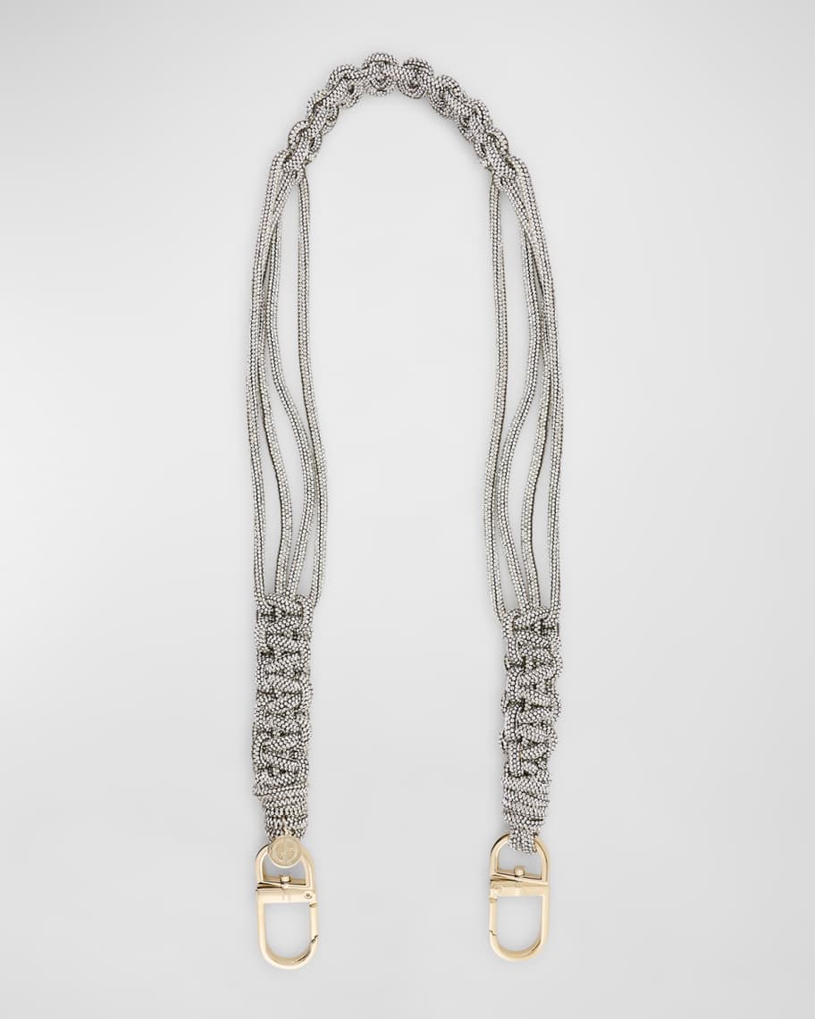 Giorgio Armani Crystal Shimmer Shoulder Strap | Neiman Marcus