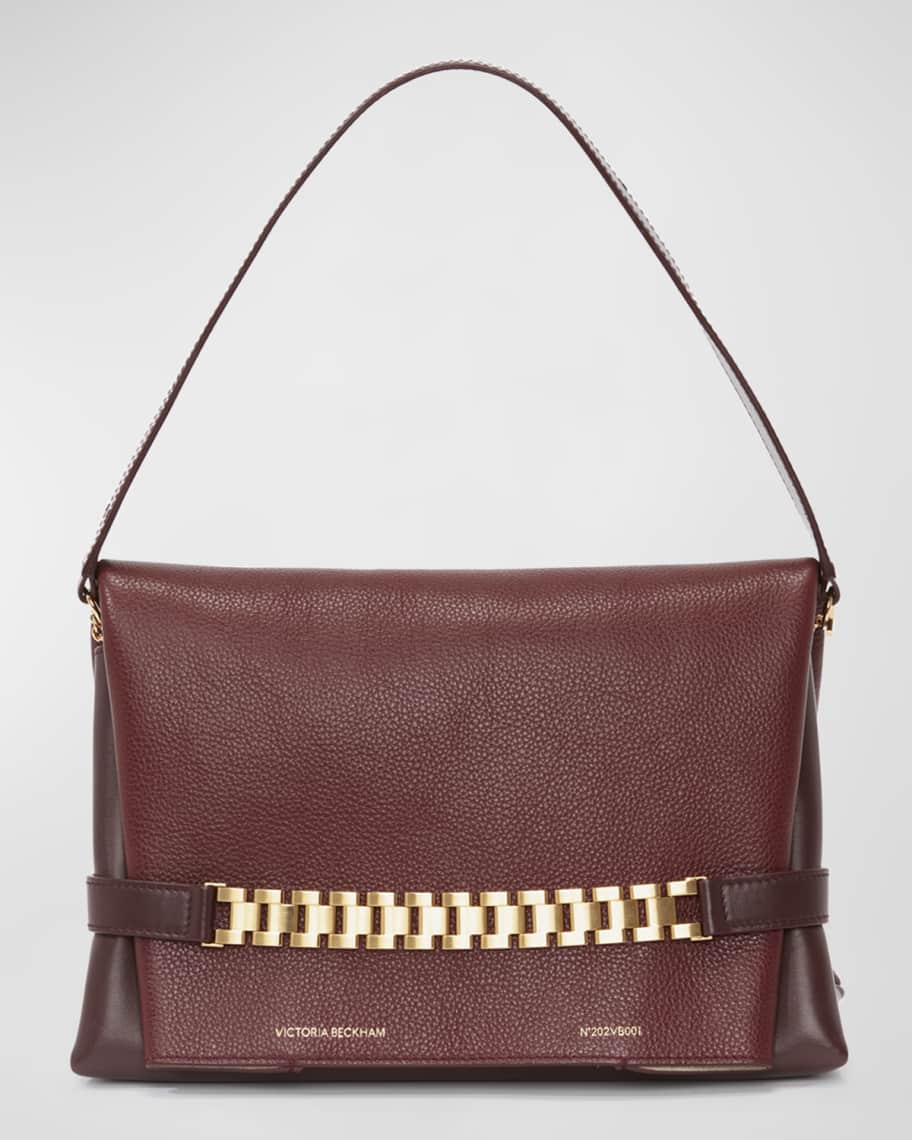 Victoria Beckham Chain Pouch Leather Shoulder Bag | Neiman Marcus