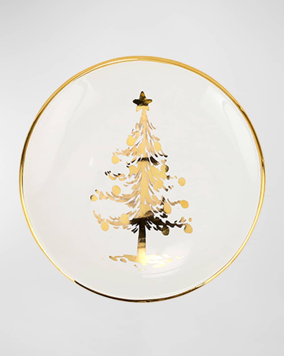 Vietri Medici Natale Canaps Plate | Neiman Marcus