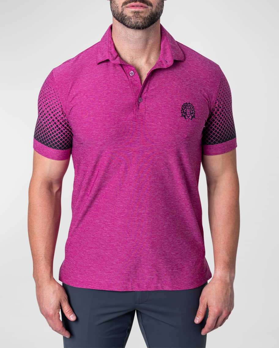 Maceoo Men's Mozart Stretch Polo | Neiman Marcus