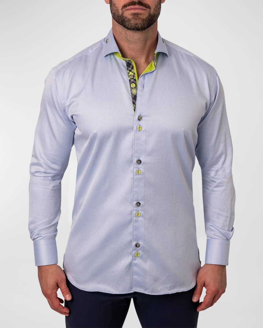 Maceoo Men's Einstein Patterned Sport Shirt | Neiman Marcus