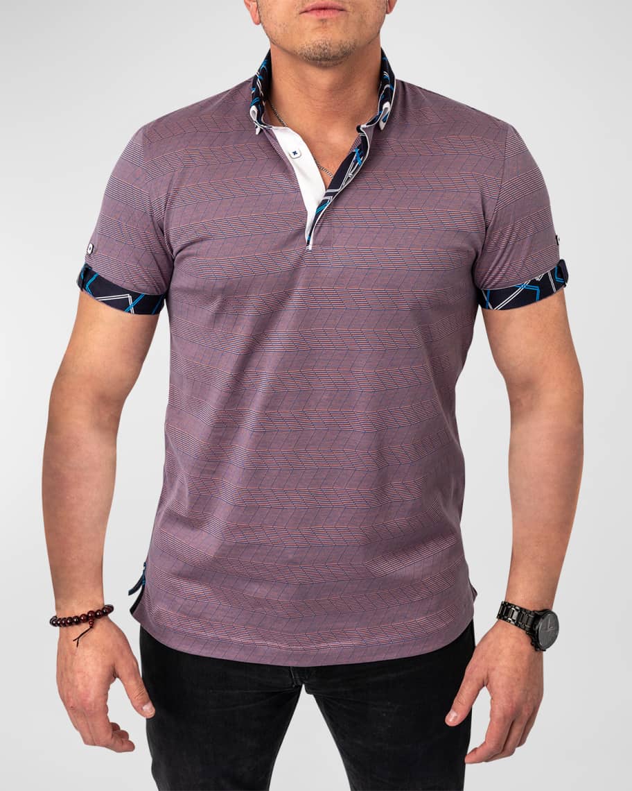 Maceoo Men's MozartLine Polo Shirt | Neiman Marcus