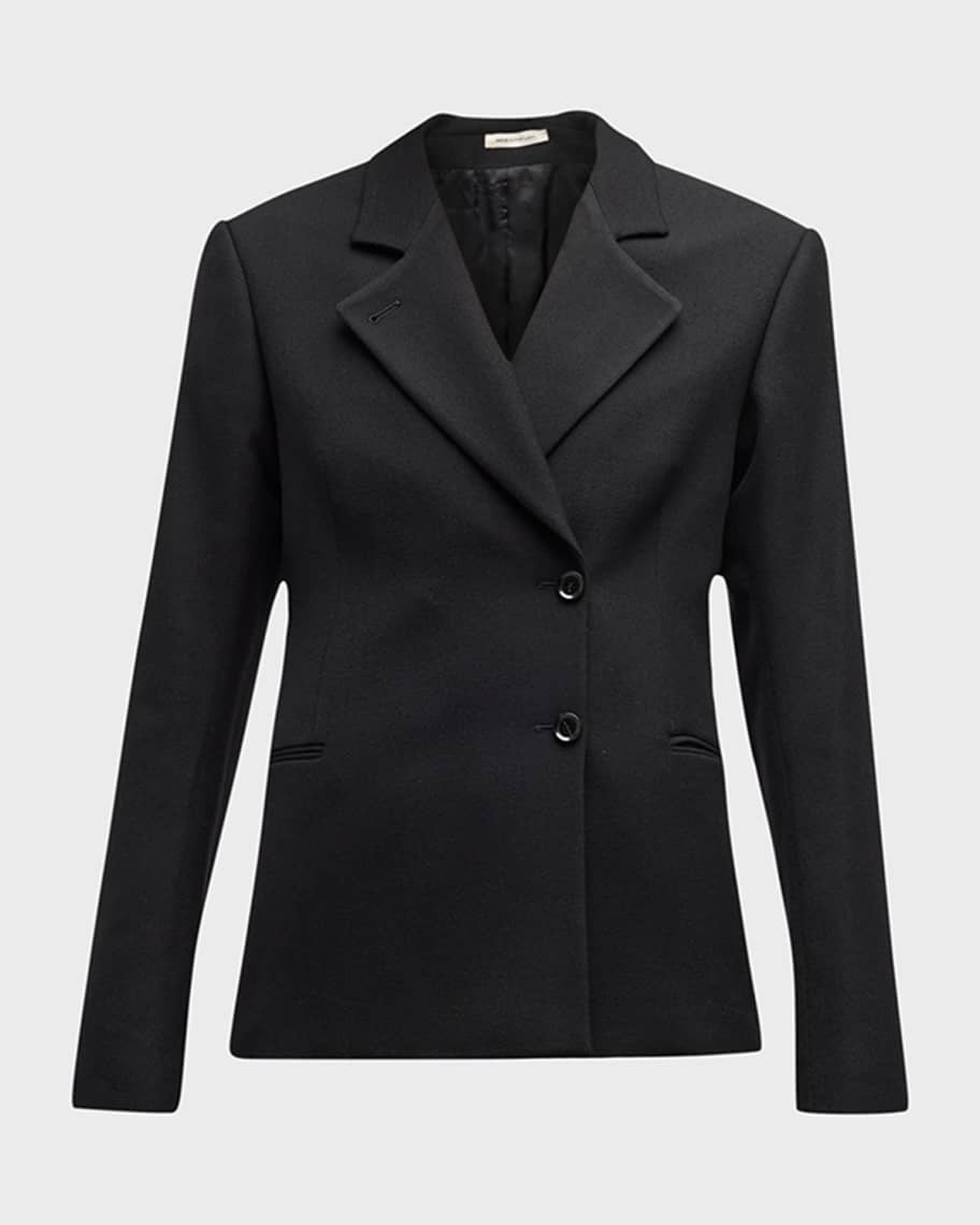 BITE Studios Credo Double-Breasted Blazer Jacket | Neiman Marcus