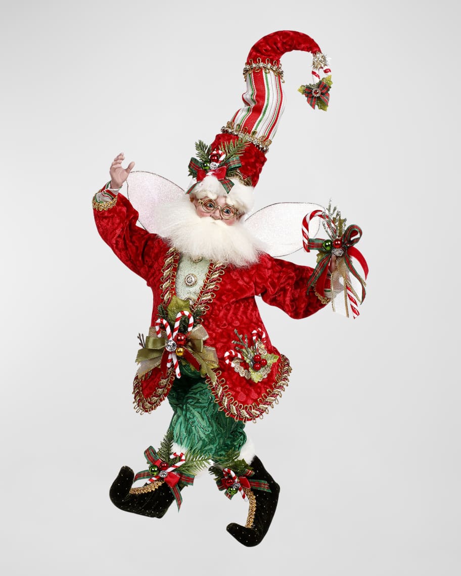 Mark Roberts Candy Cane and Holly Fairy | Neiman Marcus