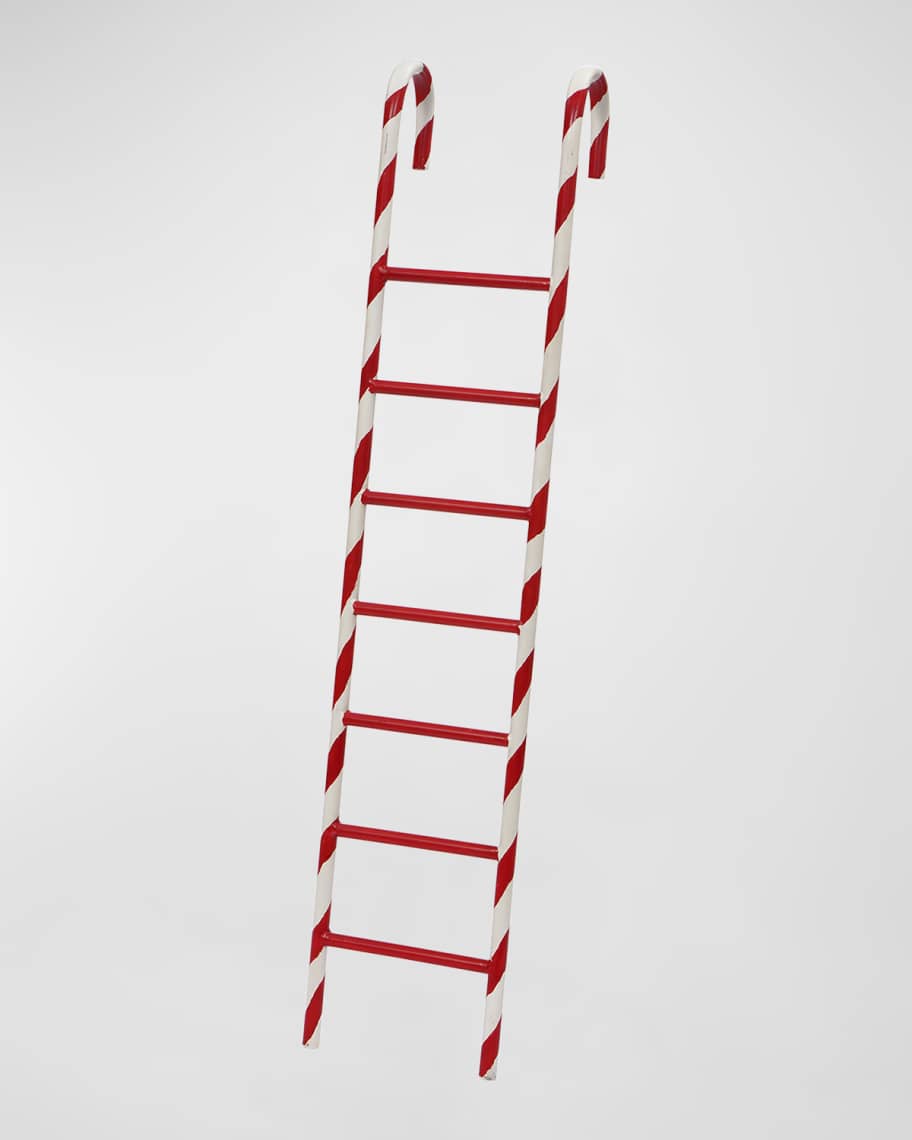 Mark Roberts Candy Stripes Ladder - 3 Feet Set of 2 | Neiman Marcus