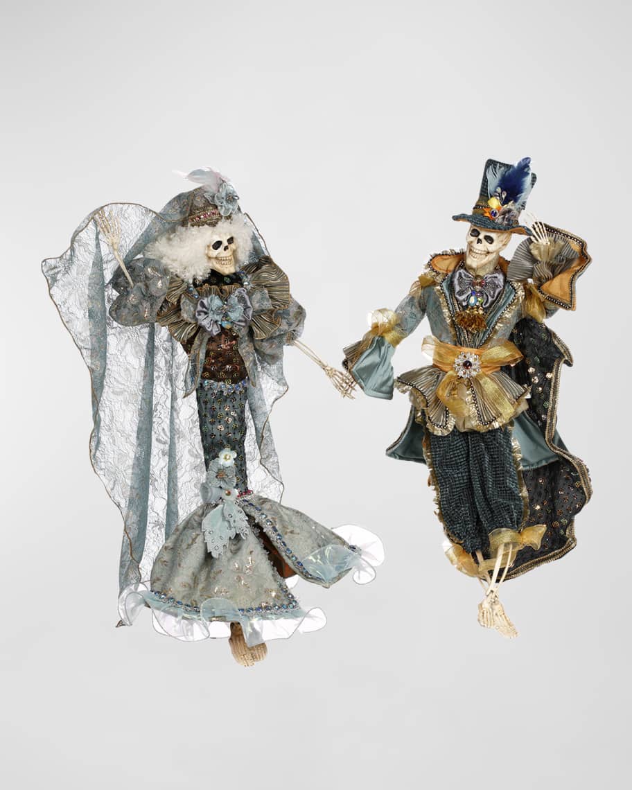 Mark Roberts Large Sassy Skeletons - Set of 2 | Neiman Marcus