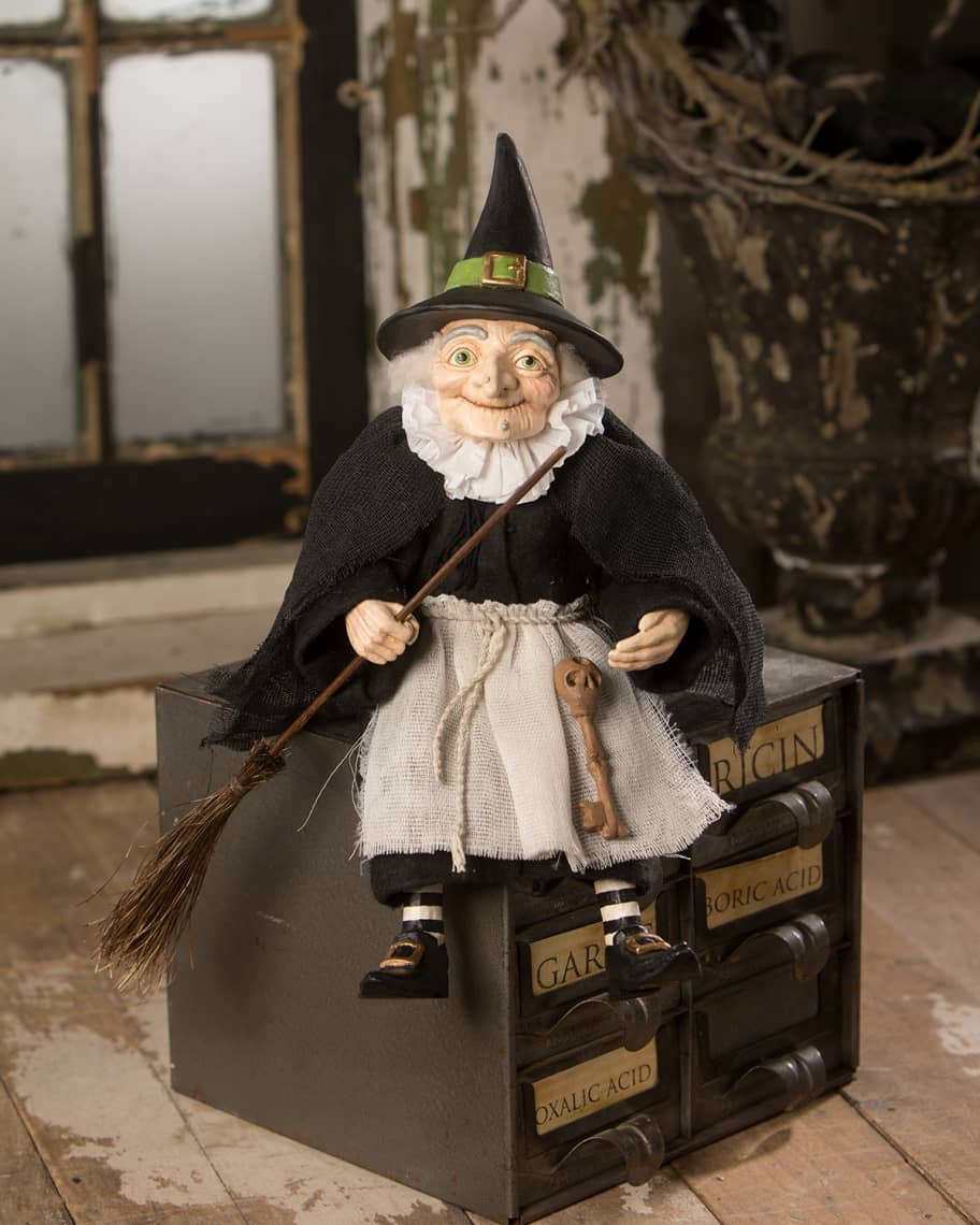 Bethany Lowe Halloween Posable Witch | Neiman Marcus