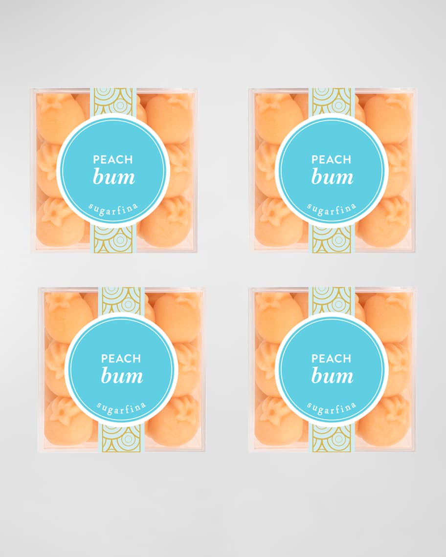 Sugarfina Peach Bum - Small Cube 4-Piece Kit | Neiman Marcus